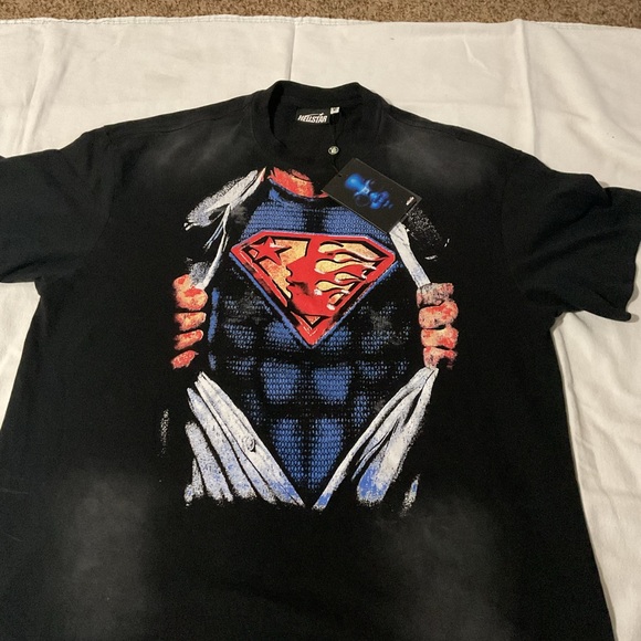 hell star | Shirts | Hell Star Superman Graphic Black Tshirt | Poshmark